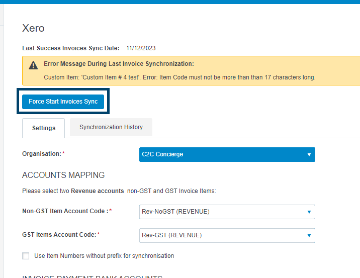 Xero Troubleshooting – Clinic to Cloud